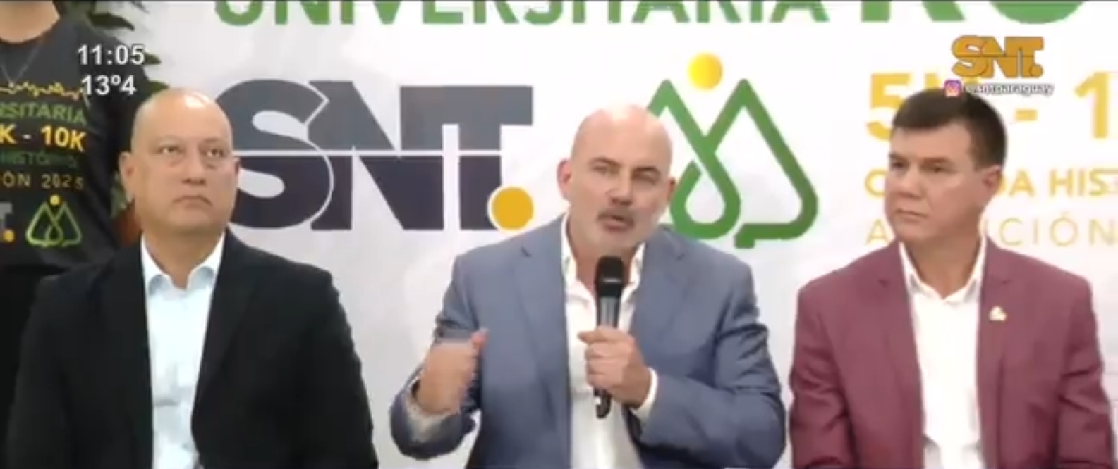 Presentan la corrida “SNT - Universitaria RUN” por los 60 años de la TV paraguaya - SNT